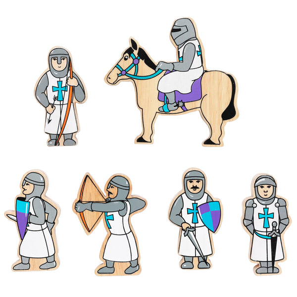 Knights Playset 16 Pieces – Froglet Toys